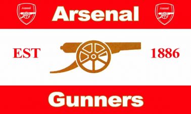 Bandera Arsenal FC Oficial Bandera Oficial Arsenal FC - Tamaño Grande ...